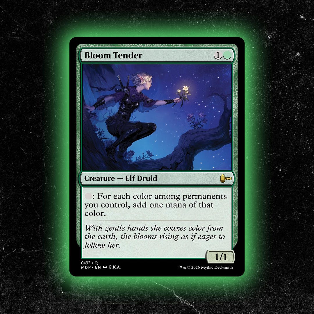 Bloom Tender - Custom Proxy Commander Card - Etsy