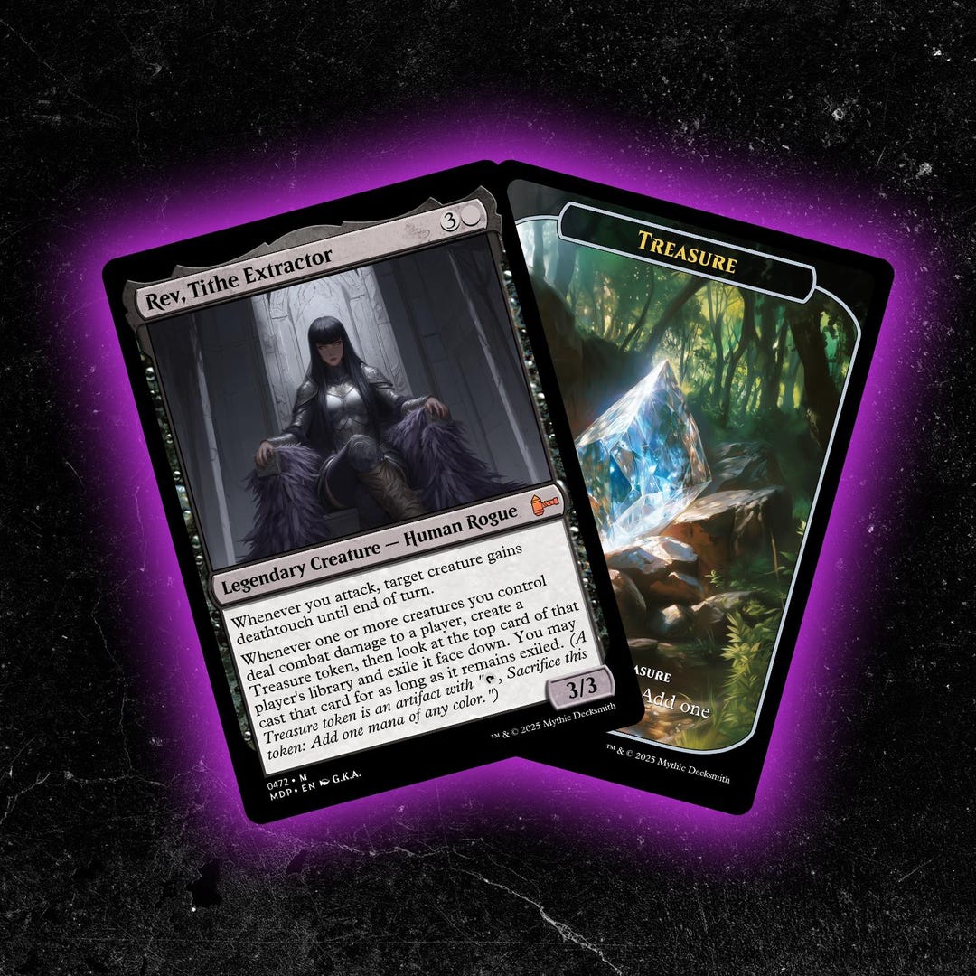 Rev, Tithe Extractor - Custom Proxy Commander Card - Etsy