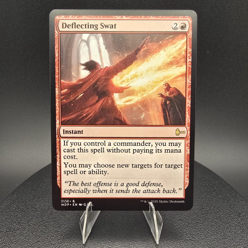 Deflecting Swat - Custom Proxy Commander Card - Etsy