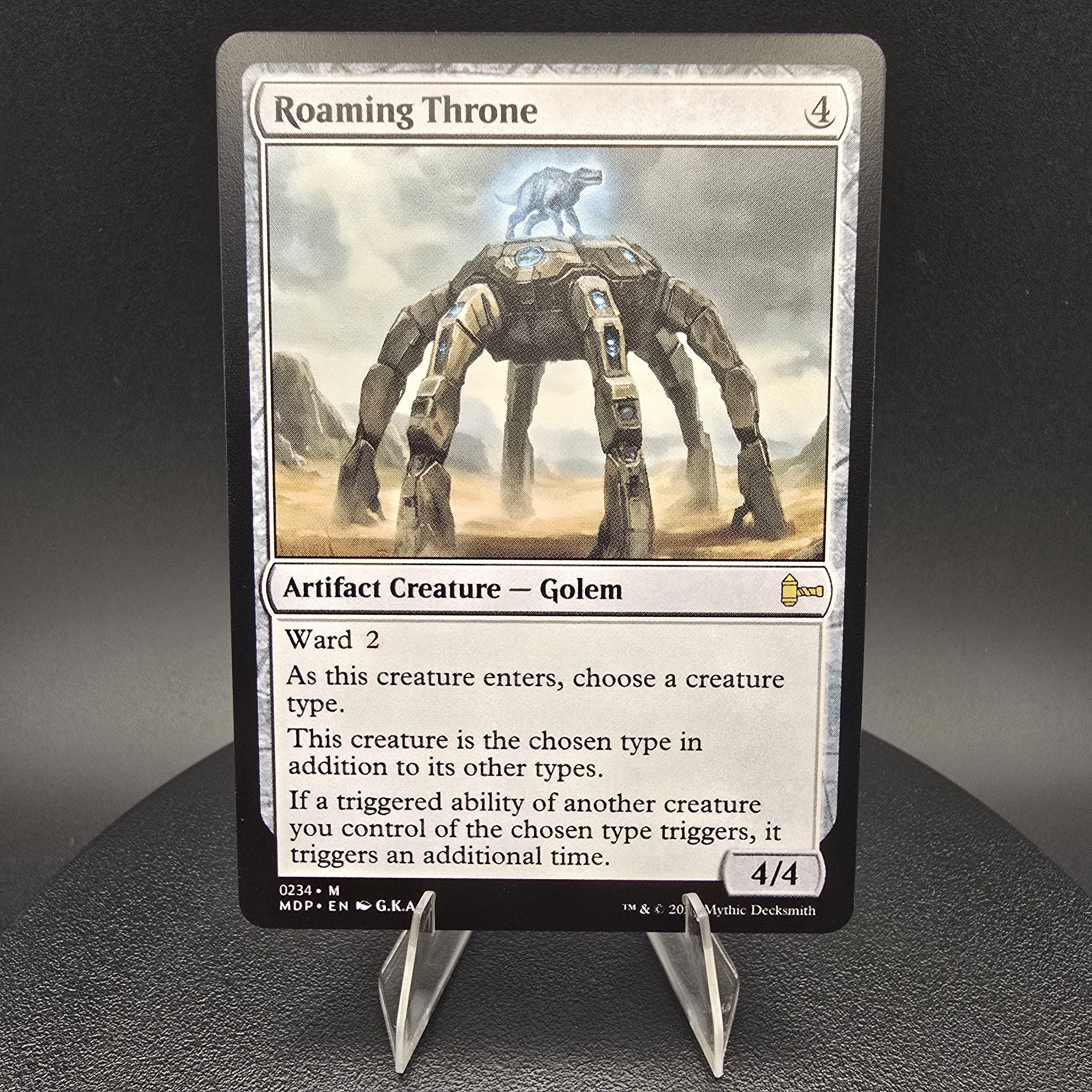 Roaming Throne - Custom Proxy Commander Card - Etsy