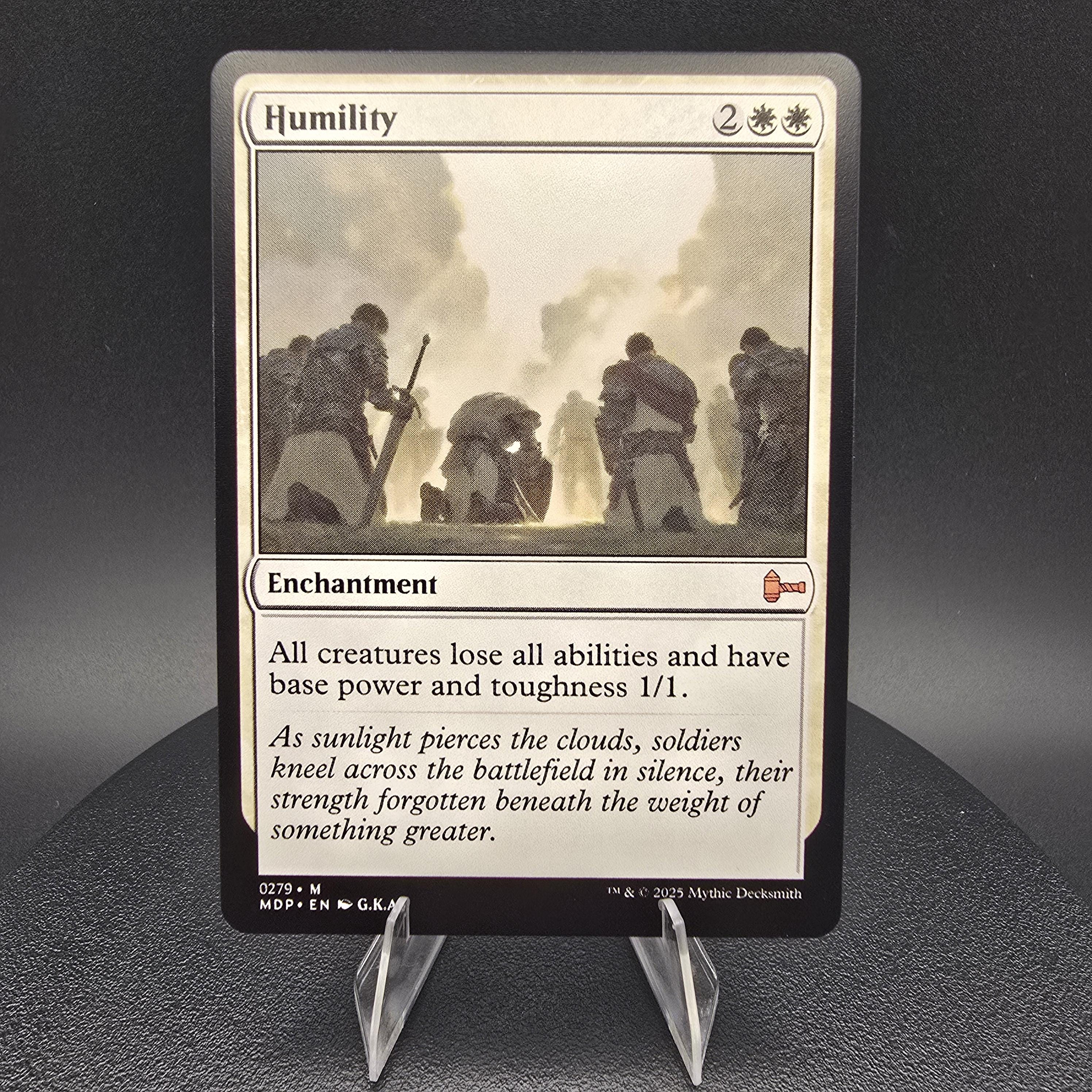 Humility - Custom Proxy Commander Card - Etsy