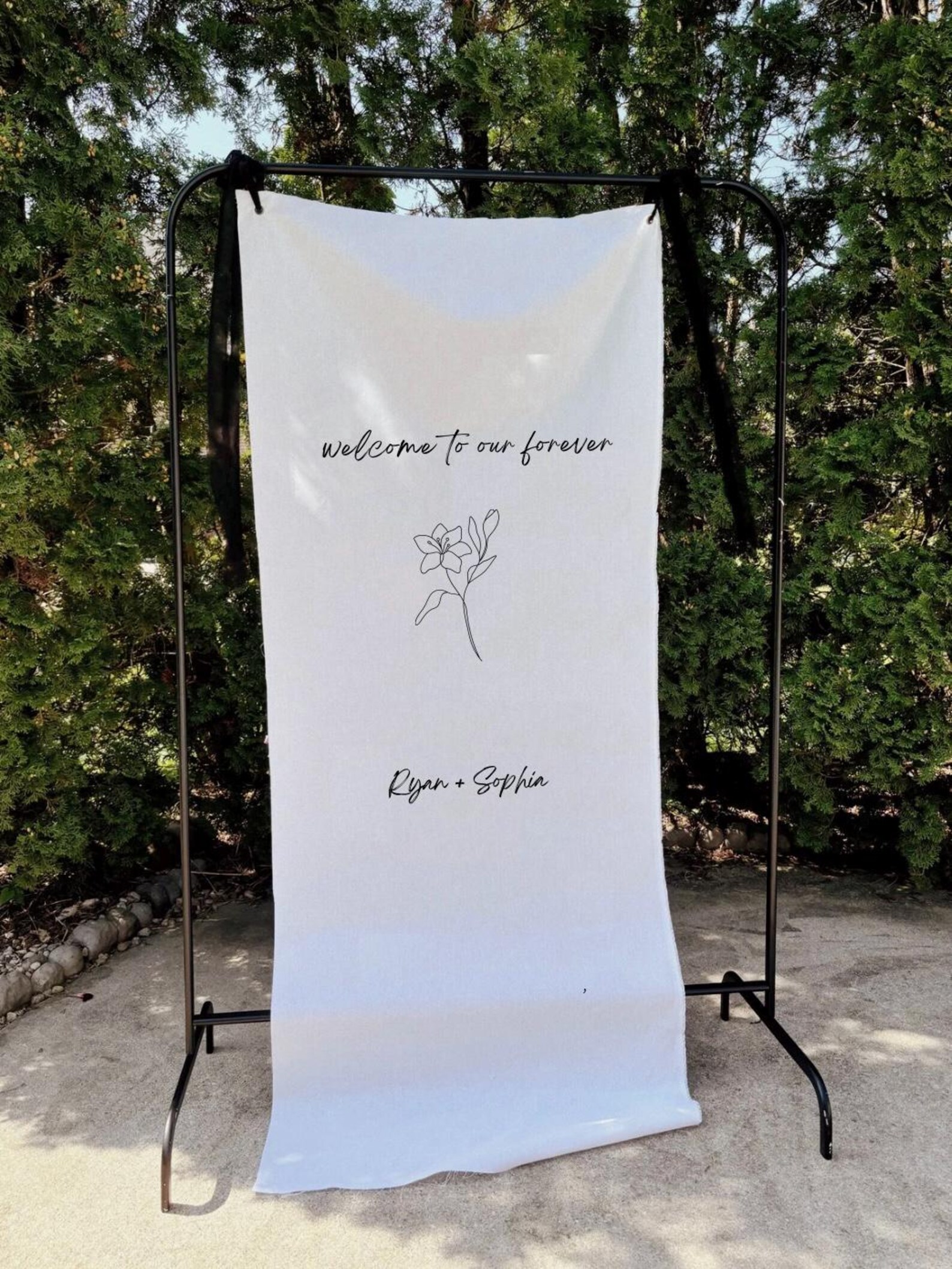 Custom Linen Sign - Etsy