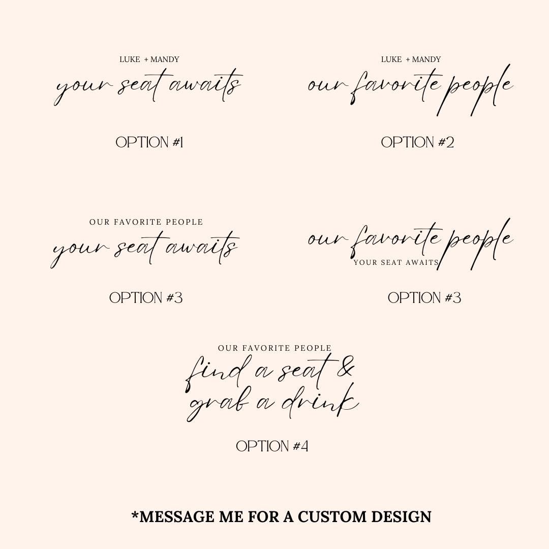 Linen Seating Chart - Etsy