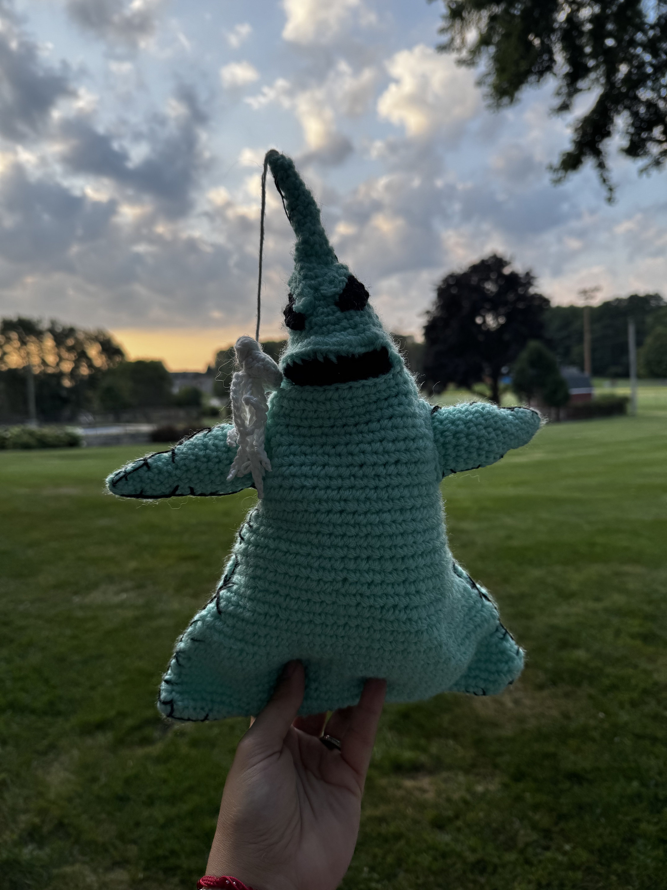 Oogie Boogie Amigurumi Nightmare Before Christmas Halloween Decor Boo ...