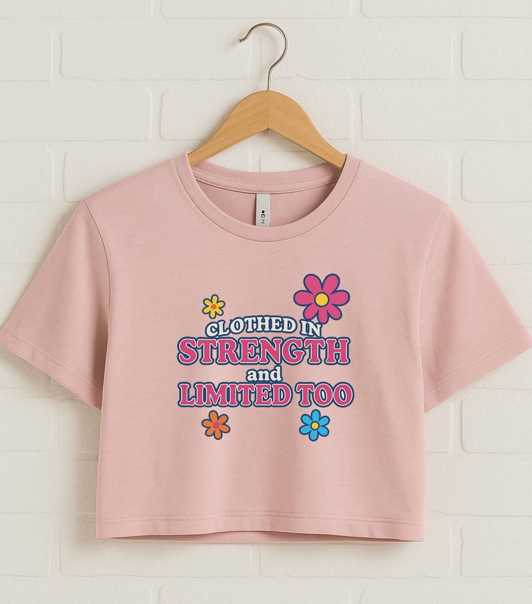Clothed in Strength and Limited Too | Nostalgic 90s & Y2K Crop Tee - Etsy
