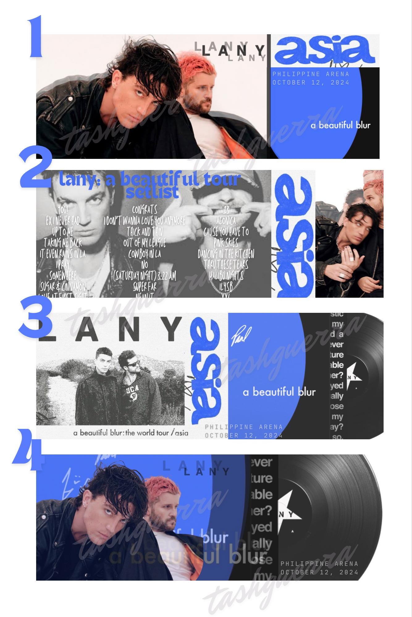 LANY philippines Asia Tour 2024 Hand Banner - Etsy