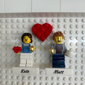LEGO Minifigure Wedding Guestbook (up to 70 Guests) Includes ...