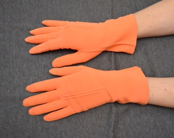 Orange Gloves | Etsy
