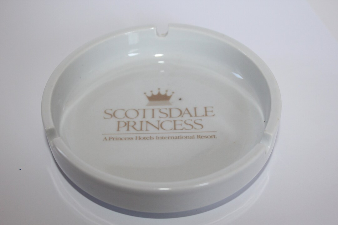 Last Chance Vintage Scottsdale Princess Ashtray Souvenir Advertising ...