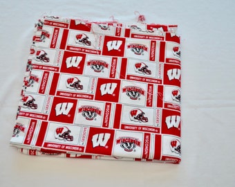 Wisconsin Badger Fabric - Etsy