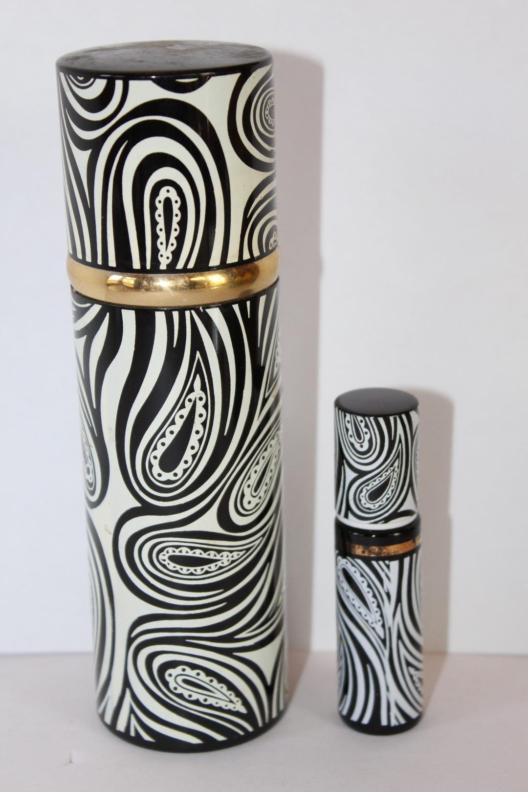 Vintage Avon Bottles Set of Two Patterns Mist and Perfume Rollette ...