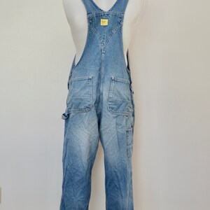 Vintage Workn' Sport OVERALLS Distressed Work Wear Made in USA Size 40 ...