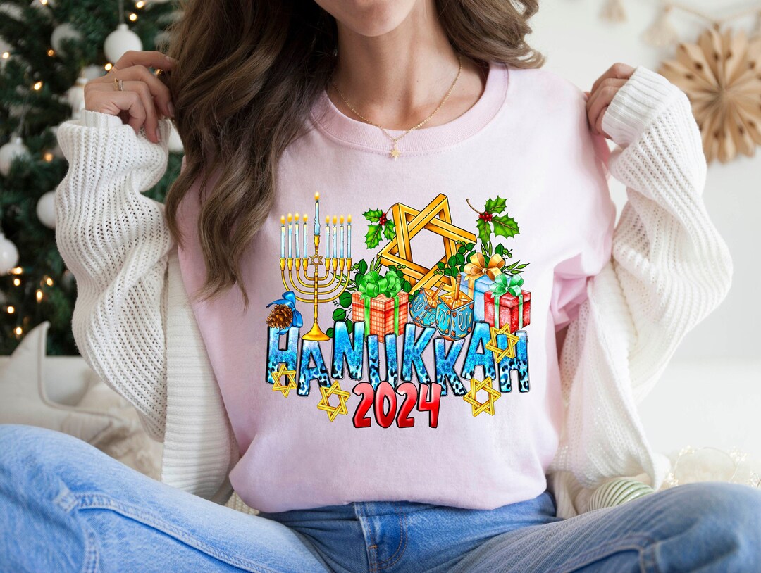 Hannukah 2024 Shirt,shalom Shirt,merry Chrismukkah Shirt,happy Hannukah ...