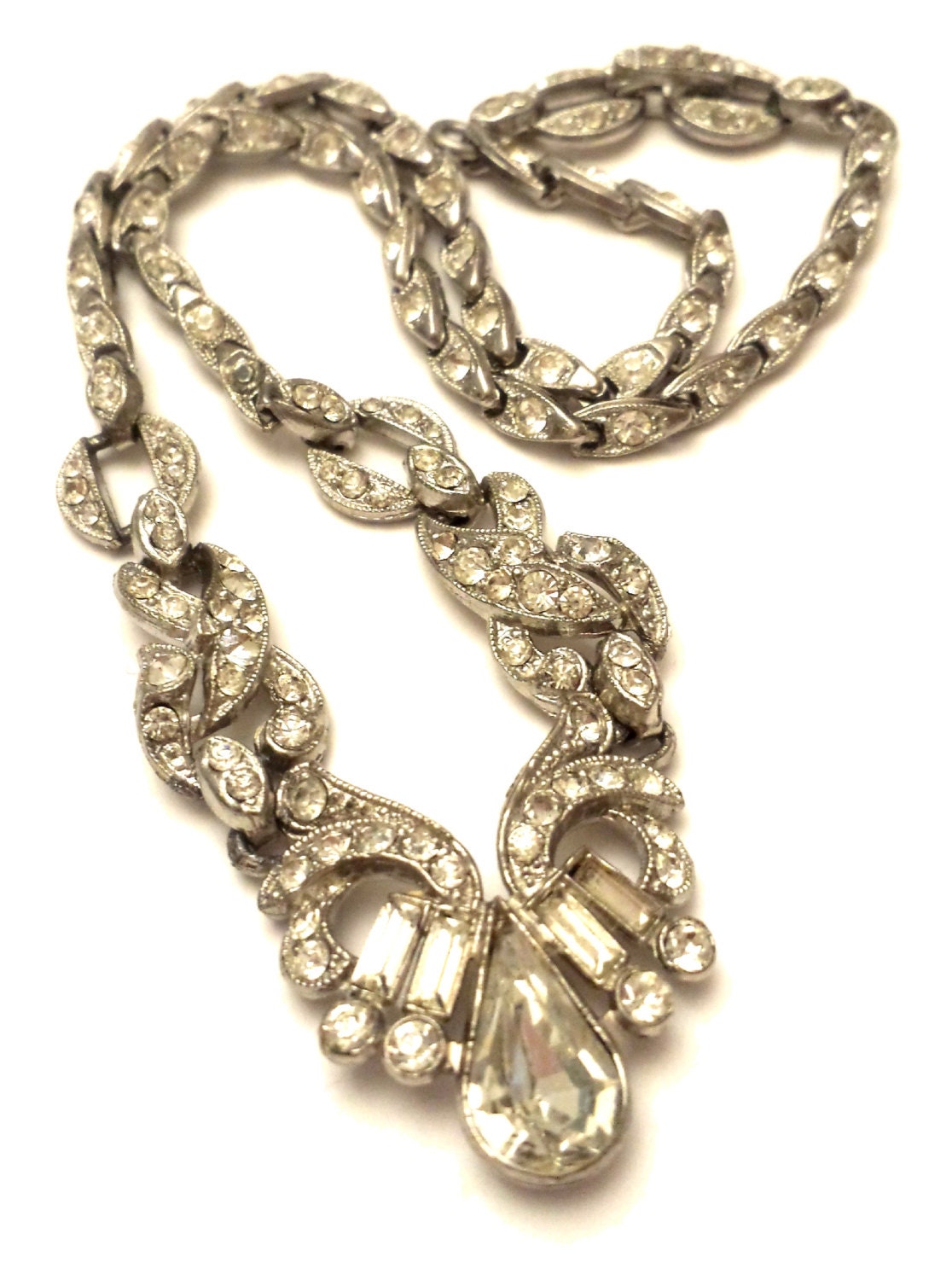 1940s Lisner Set, Vintage Lisner Demi Parure, Necklace & Bracelet Set ...