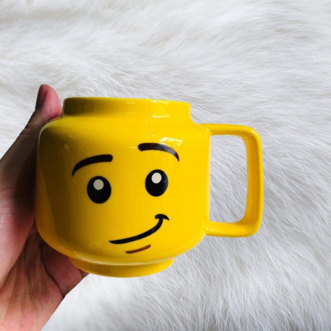 Cute Cartoon Ceramic Mug With Impish Expression – 250ML Coffee, Tea ...