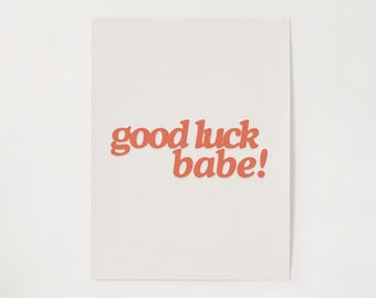 Good Luck, Babe! Chappell Roan Print, Digital Download - Etsy