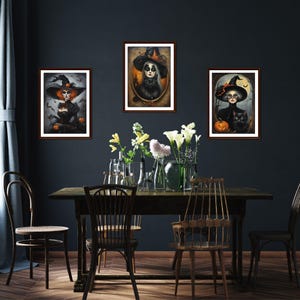 Halloween 10 Amazing Witch Posters. Instant Printable Pdf. Modern Witch ...