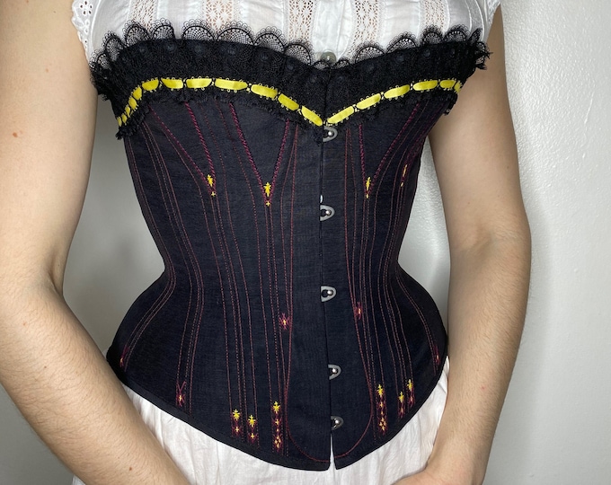 Late Victorian Corset digital Download Sewing Pattern - Etsy