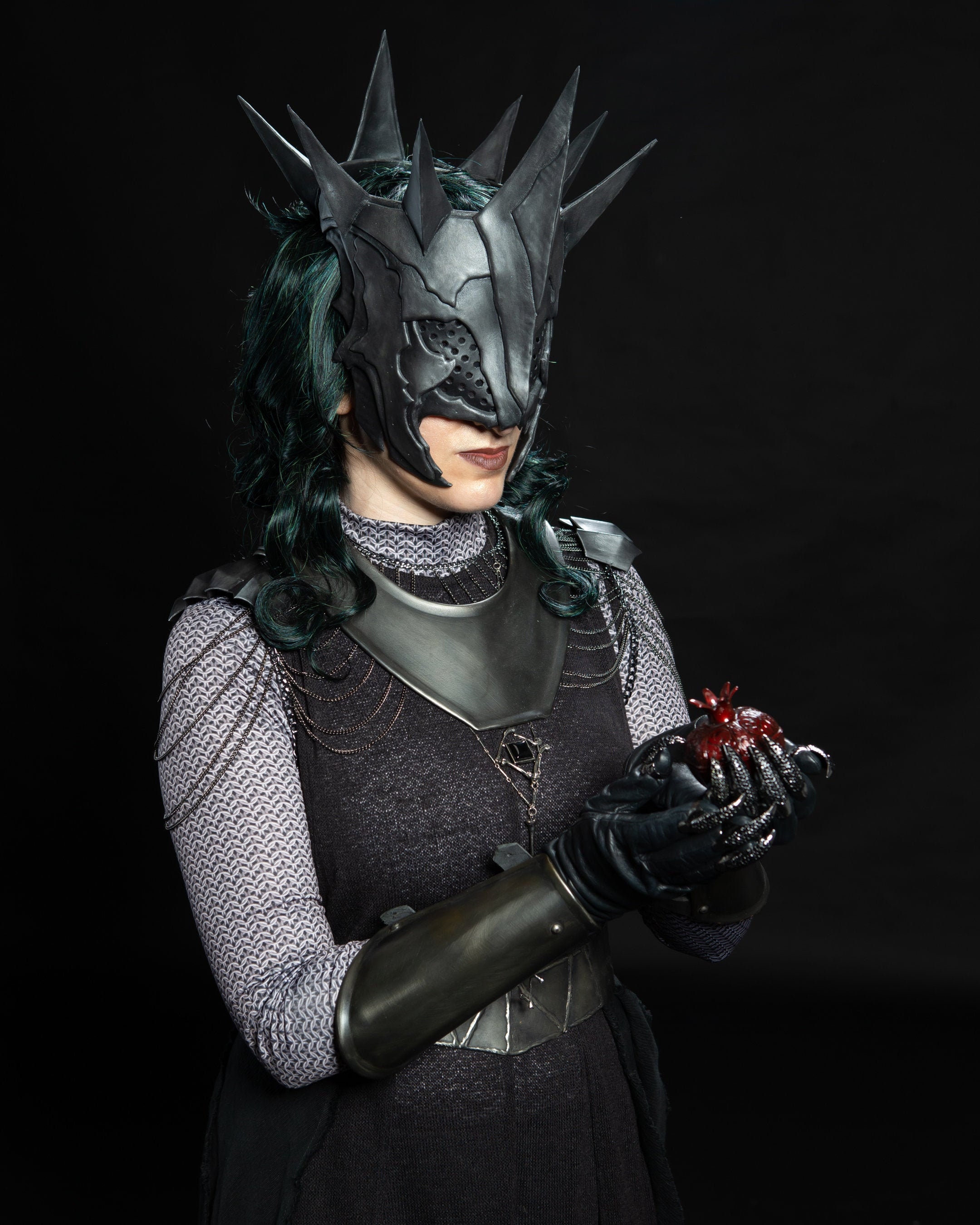 Dark King Mask Crown DIGITAL DOWNLOAD Craft Pattern Mouth - Etsy