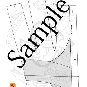 32" 1840's Corset *digital Download* Sewing Pattern - Overbust Romantic ...