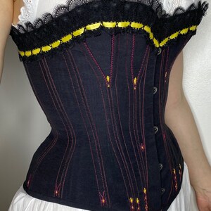 Late Victorian Corset *digital Download* Sewing Pattern - Overbust ...