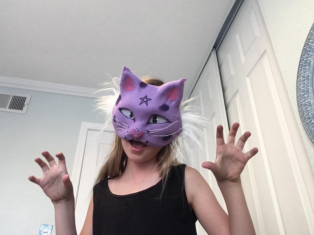 Purple Therian Mask/cosplay/costume - Etsy