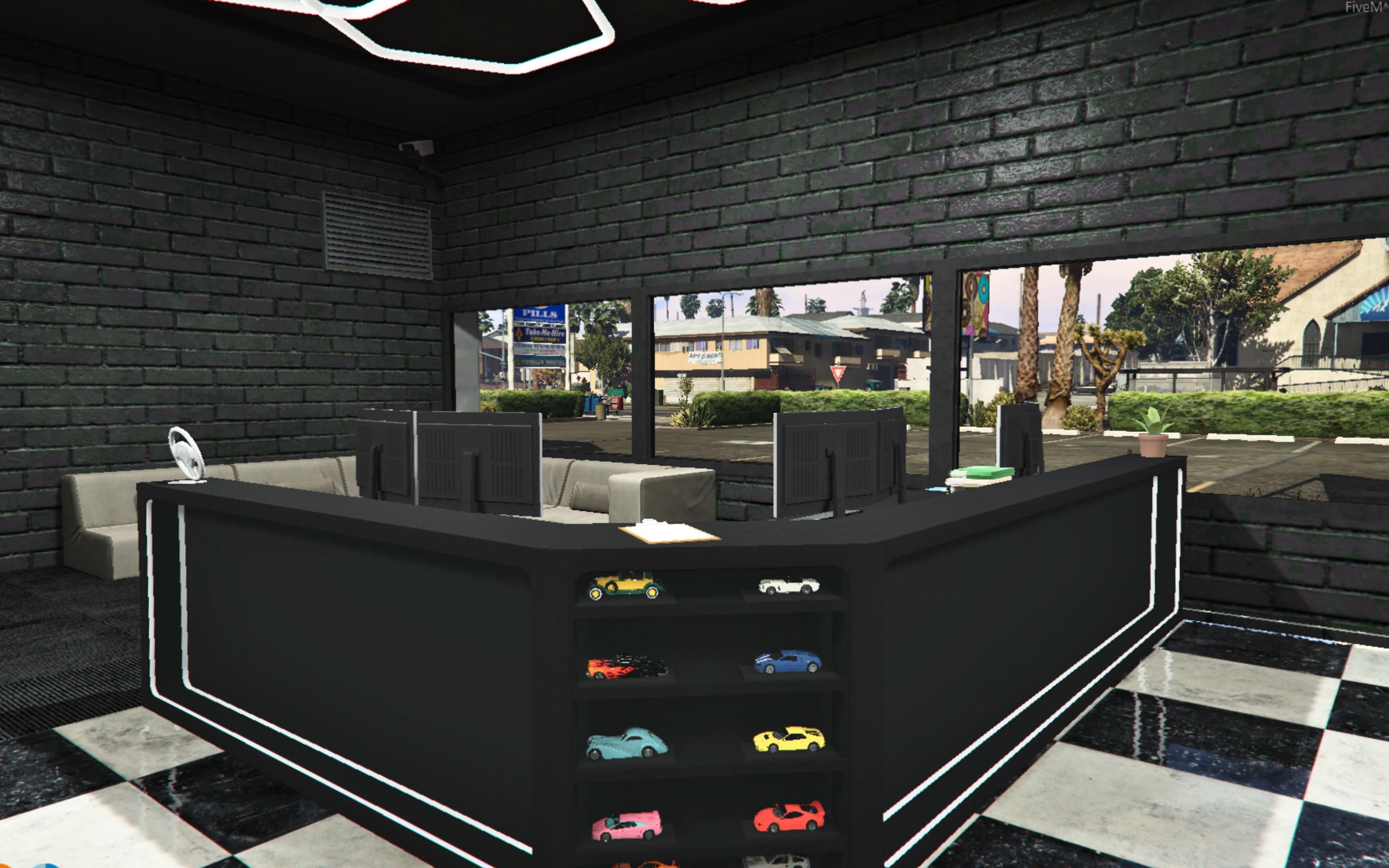 Fivem Dealership V2, Fivem MLO, Fivem Dealership Mlo, Fivem Bussines ...