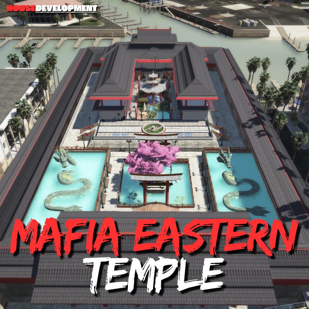 Mafia Oriental Temple House, Fivem Mafia Wars Yakuza, Fivem Mlo, Gta 5 ...