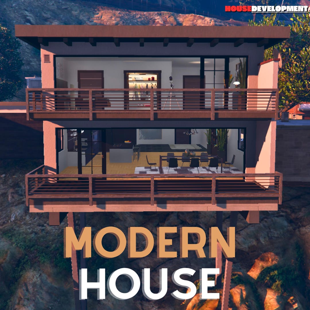 Modern House, Fivem Mlo, Fivem House, House Mlo, Gta 5 Mlo, High ...