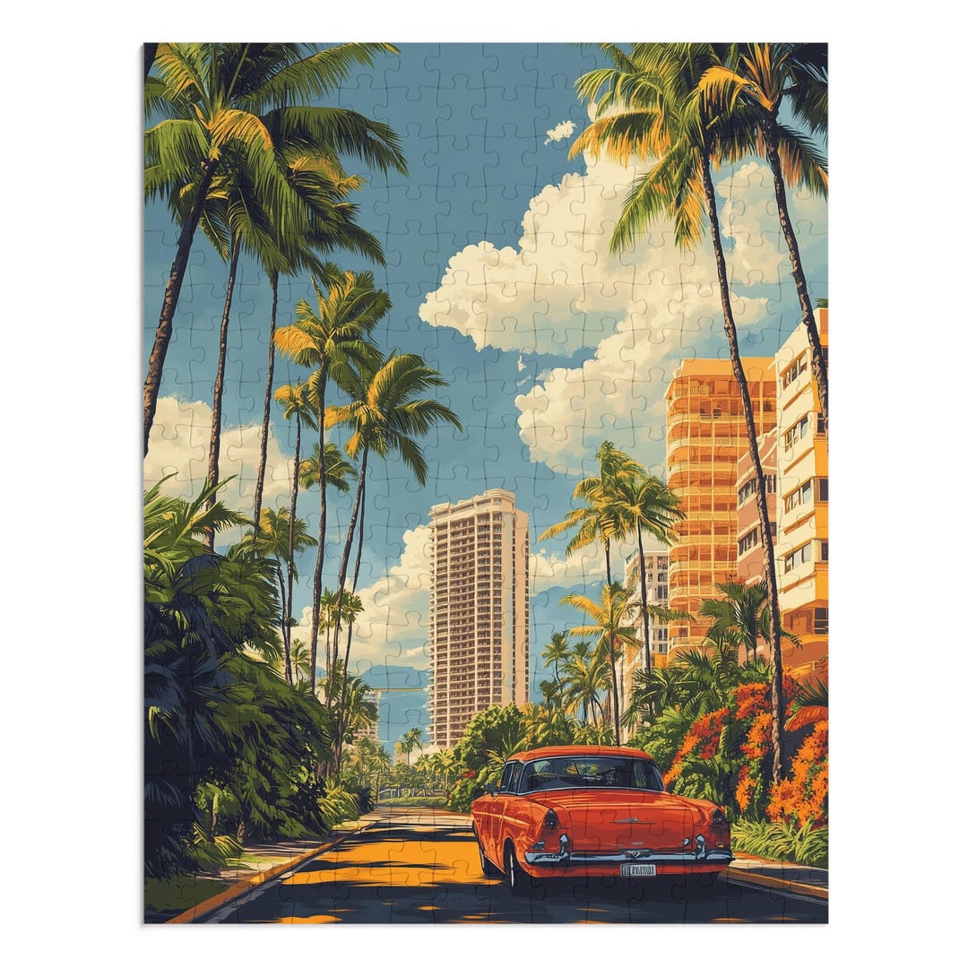 HAWAII Puzzles With Tin / 30 2000 Pieces / Landscape Nature Fun Family ...
