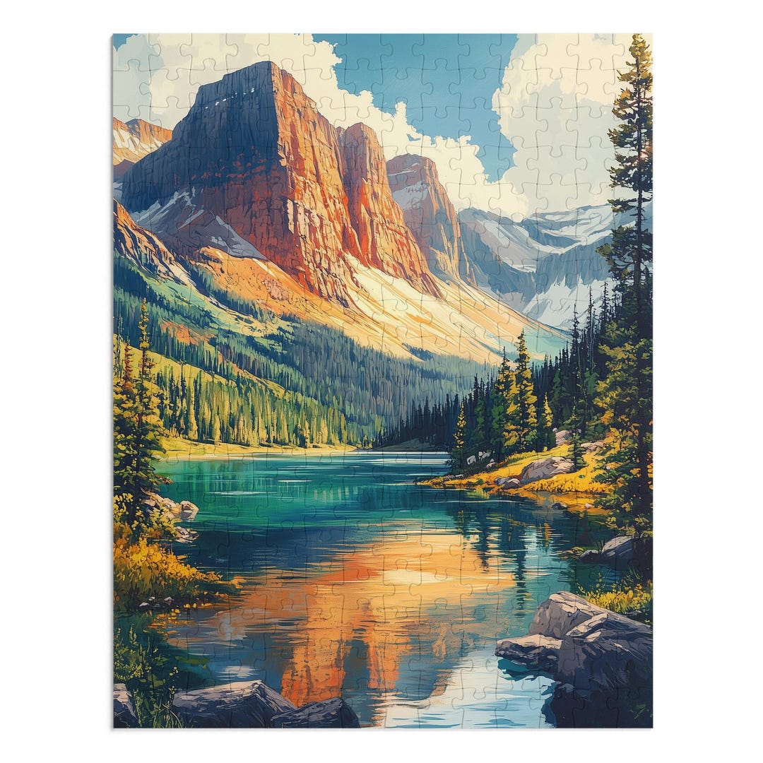 SOUTH DAKOTA - Jigsaw Puzzle With Tin - Etsy