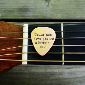 Father's Day Gift Could Not Have Picked A Better Dad Guitar Pick Father ...