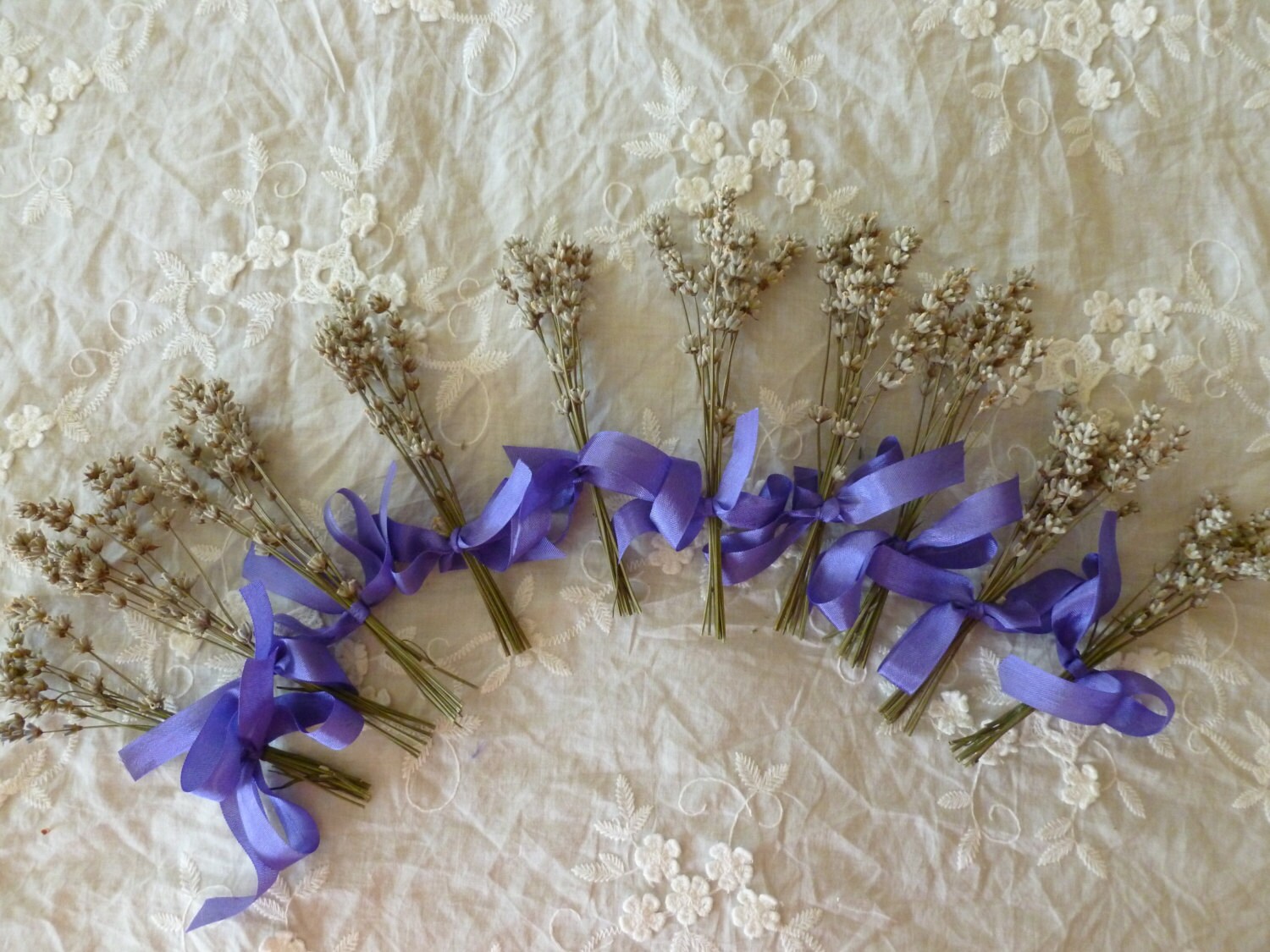 Mini Lavender Bouquets Perfect for Your Wedding Set of Ten - Etsy