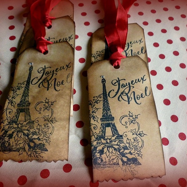 Joyeux Noel Card - Etsy