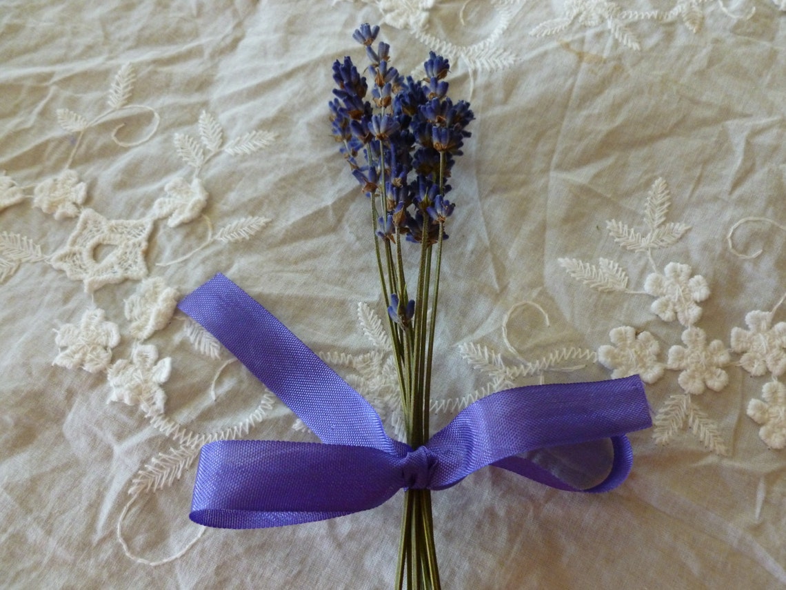 Mini Lavender Bouquets Perfect for Your Wedding Set of Ten | Etsy