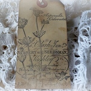 Handmade Garden Gift Tags With a French Flair - All Distressed for That ...