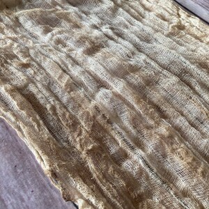 Distressed Cheesecloth Yardage, Scrapbooking Cheesecloth, Grungy ...