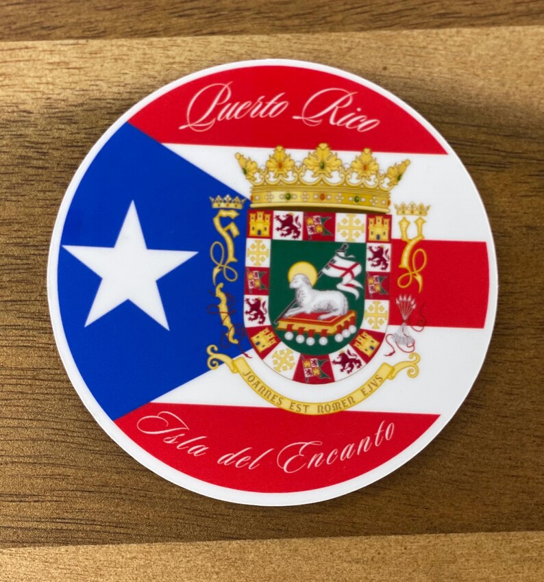 Puerto Rico Flag Stickers - Etsy