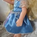 Pretty Little Blue Disney Princess Dress for Your Thirteen Inch Doll - Etsy