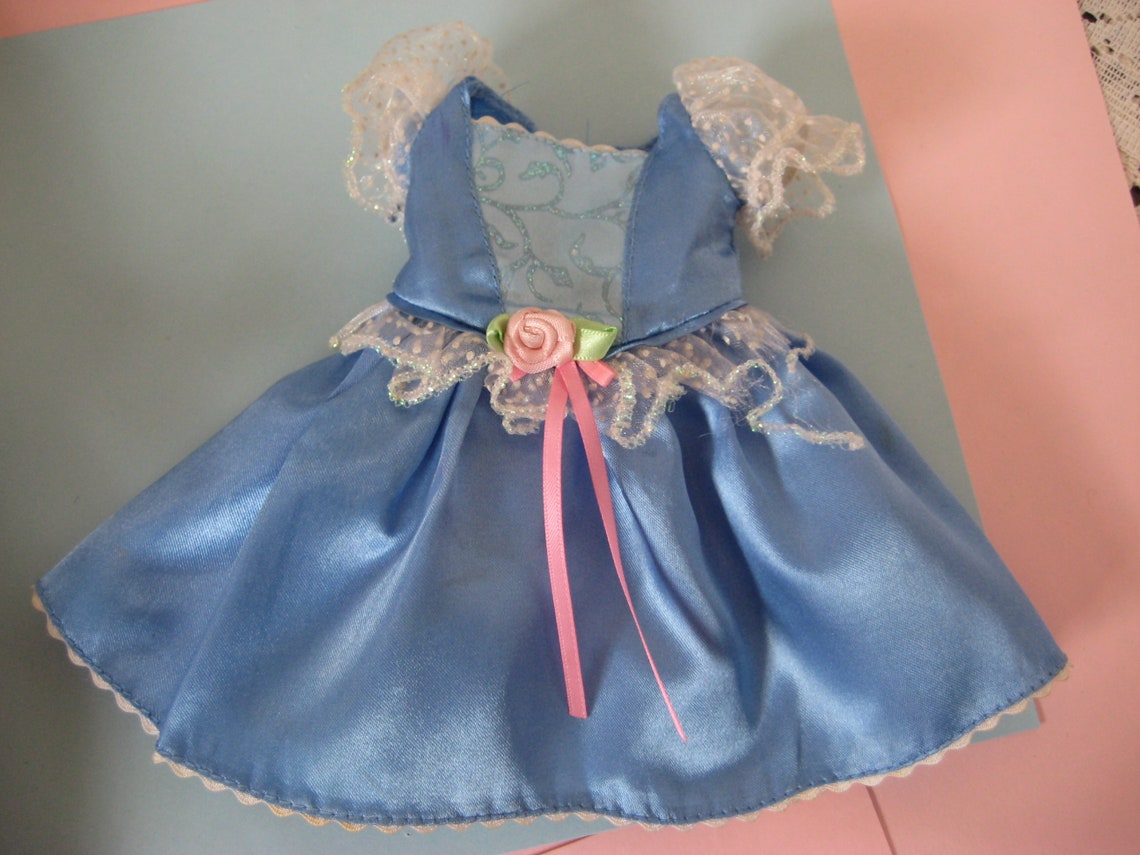 Pretty Little Blue Disney Princess Dress for Your Thirteen Inch Doll - Etsy