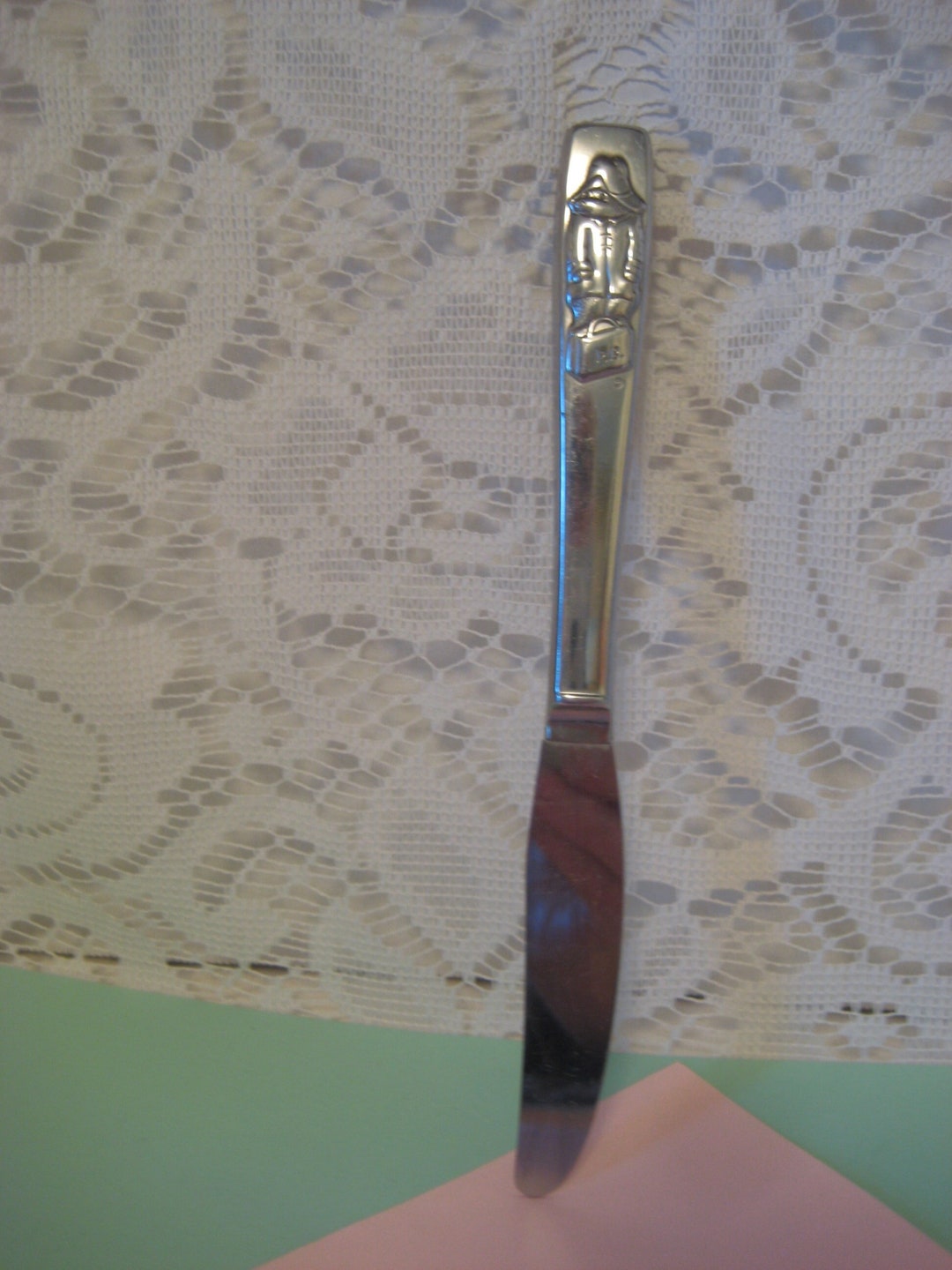 Vintage Padding Bear Silver Table Knife - Etsy
