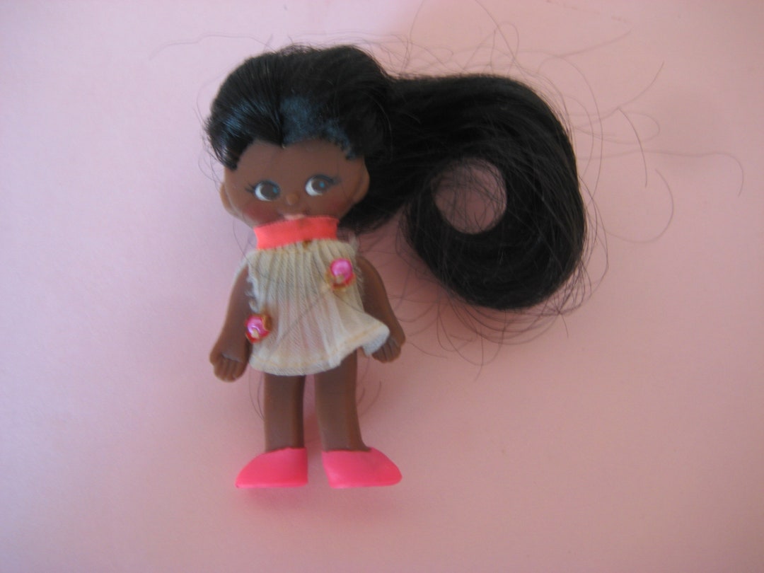 Vintage Hard to Find, Ideal's 1970's 2-1/2" Mini Blsck Flatsy Trixy ...