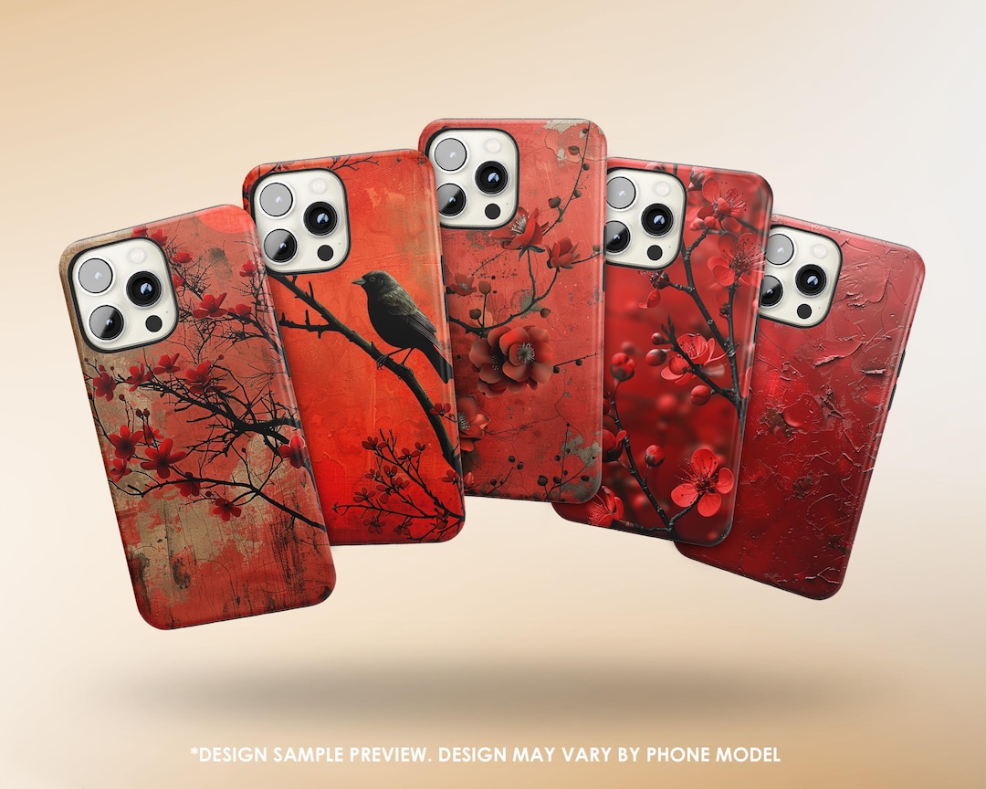 Ruby, Blood Tough Phone Case Red Phone Case iPhone 16 Pro 15 14 13 12 ...