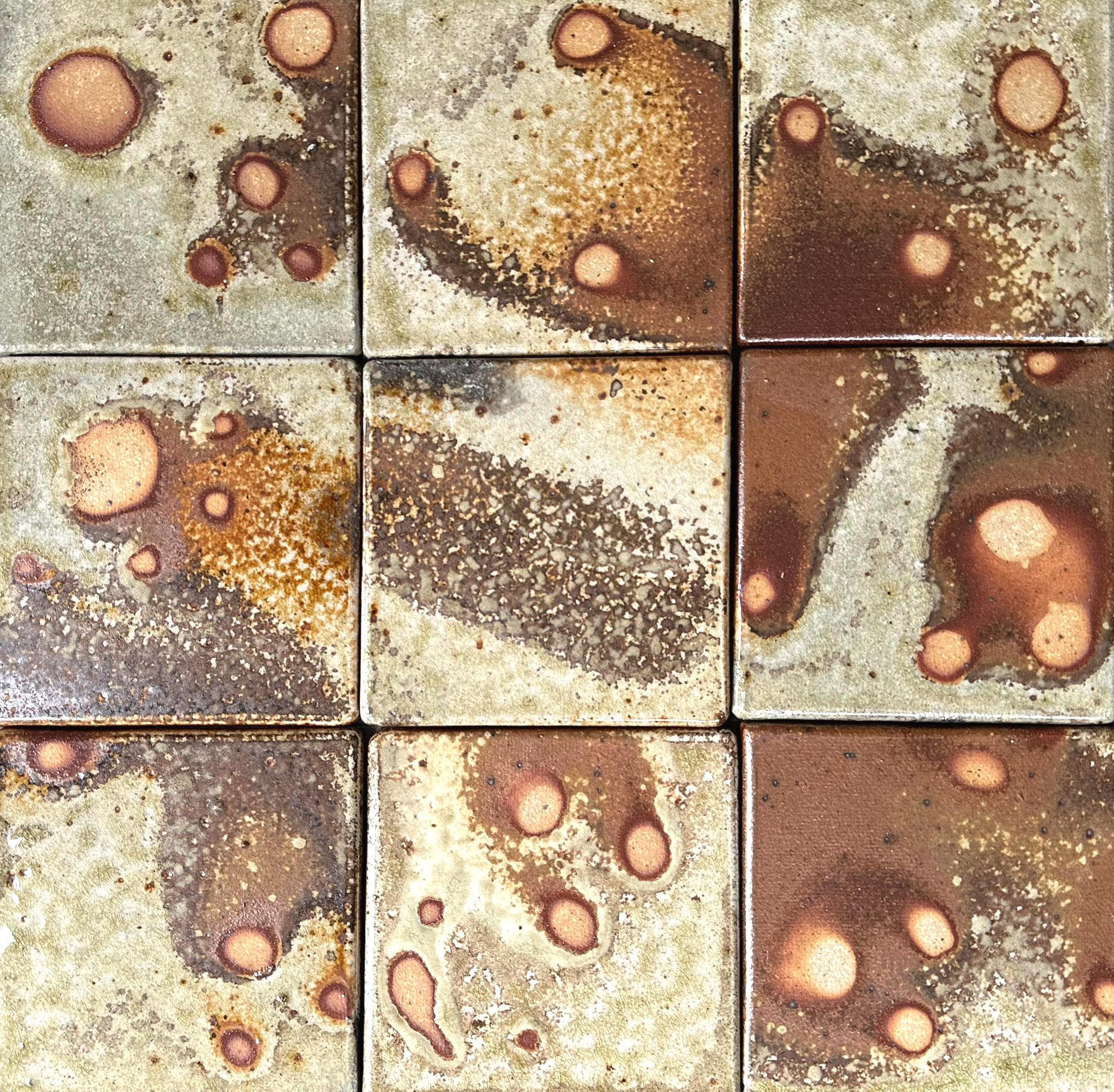 4”x4” Wood Fired Ceramic Tile - Etsy
