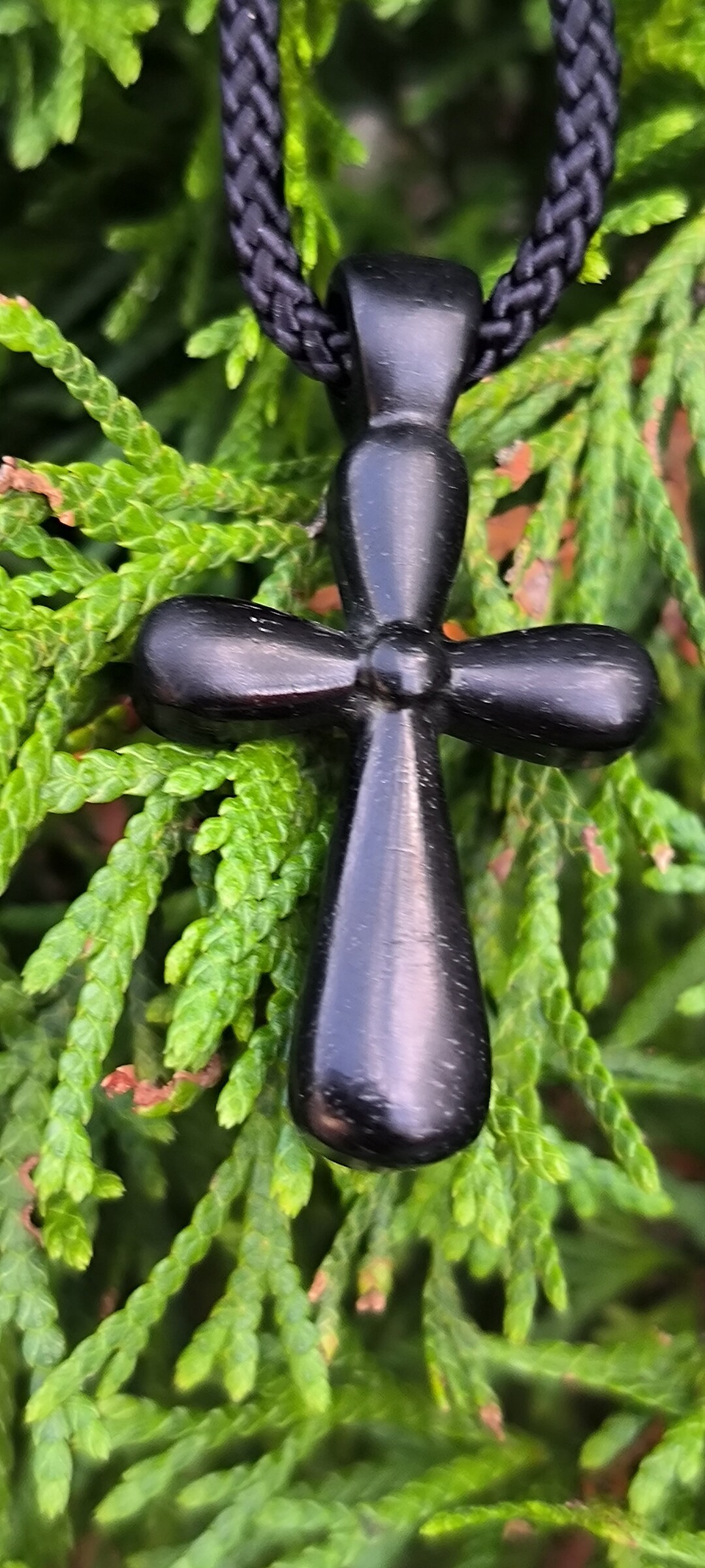Minimalistic Cross, Men's, Made of Ebony (eben), Minimalist Design ...
