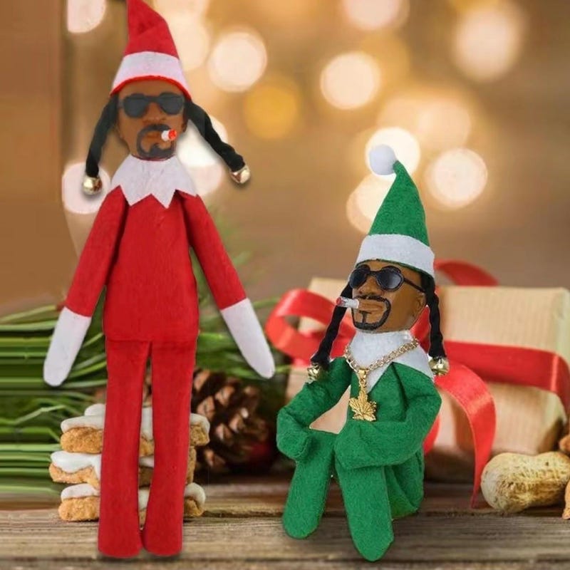 Snoop Dogg Elf on Shelf - Etsy
