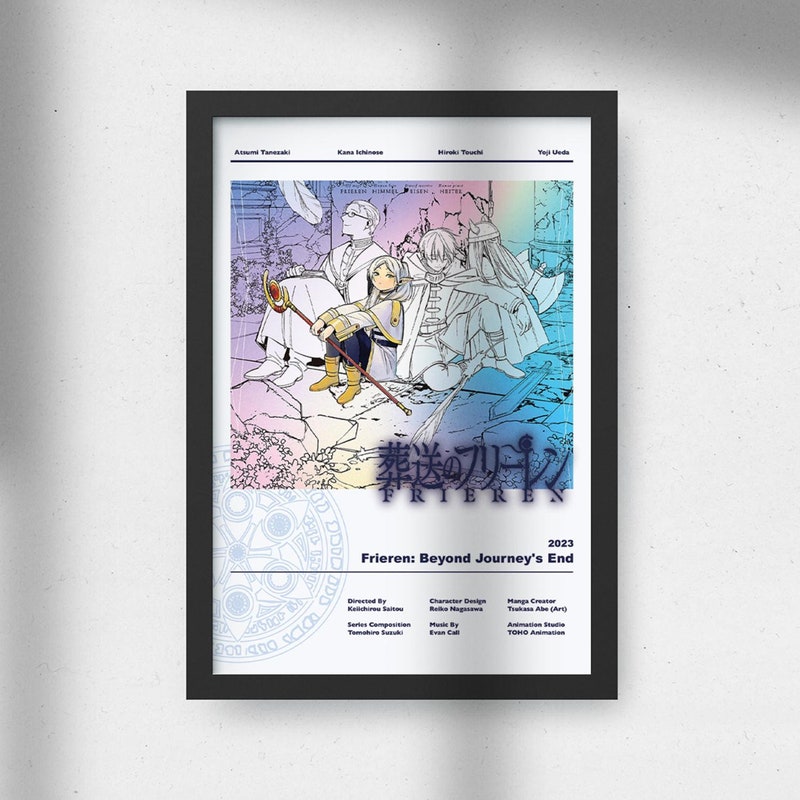 Frieren Poster - Etsy