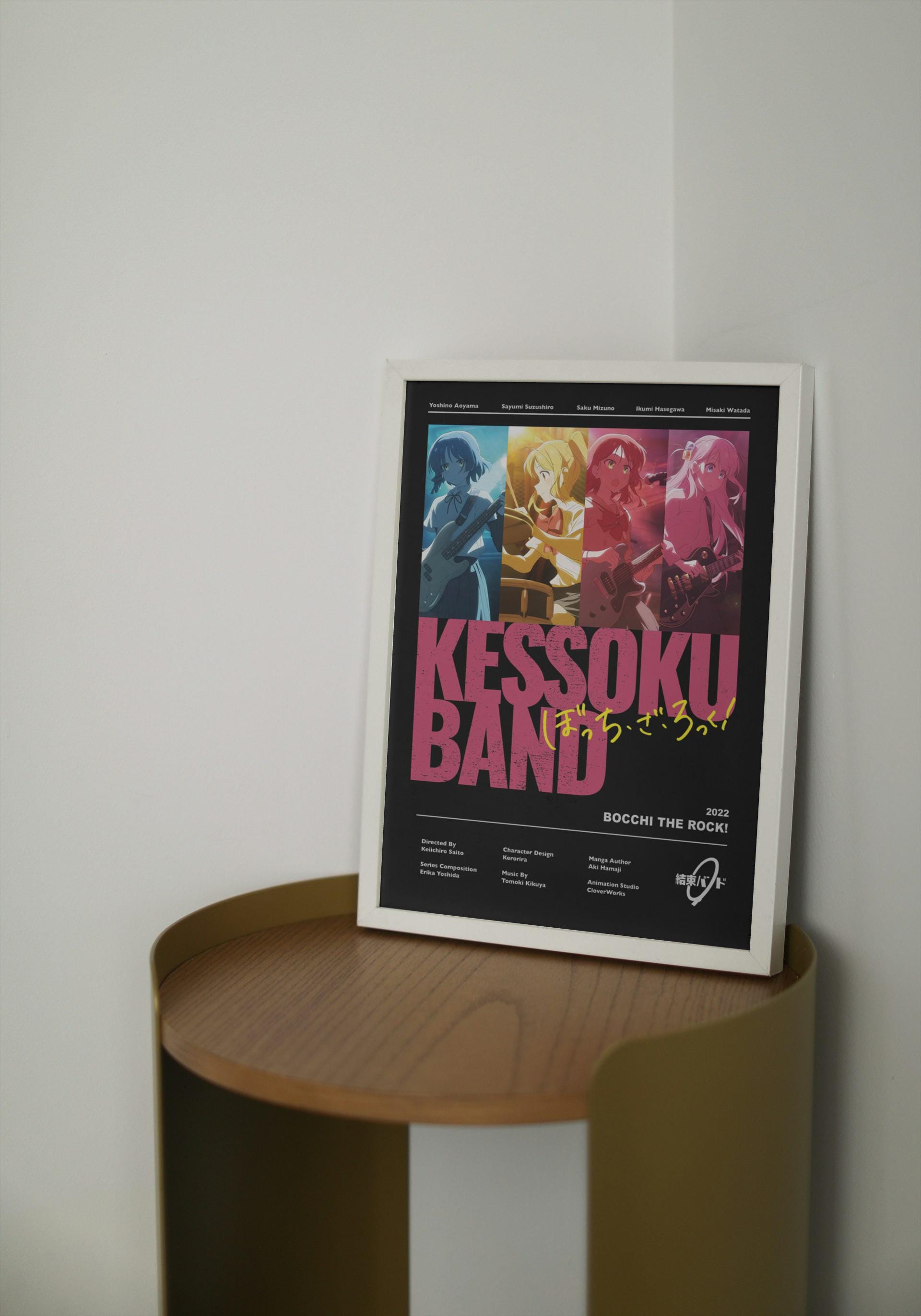 Bocchi the Rock! - Anime Poster - Printable Poster - Cozy Anime Art ...