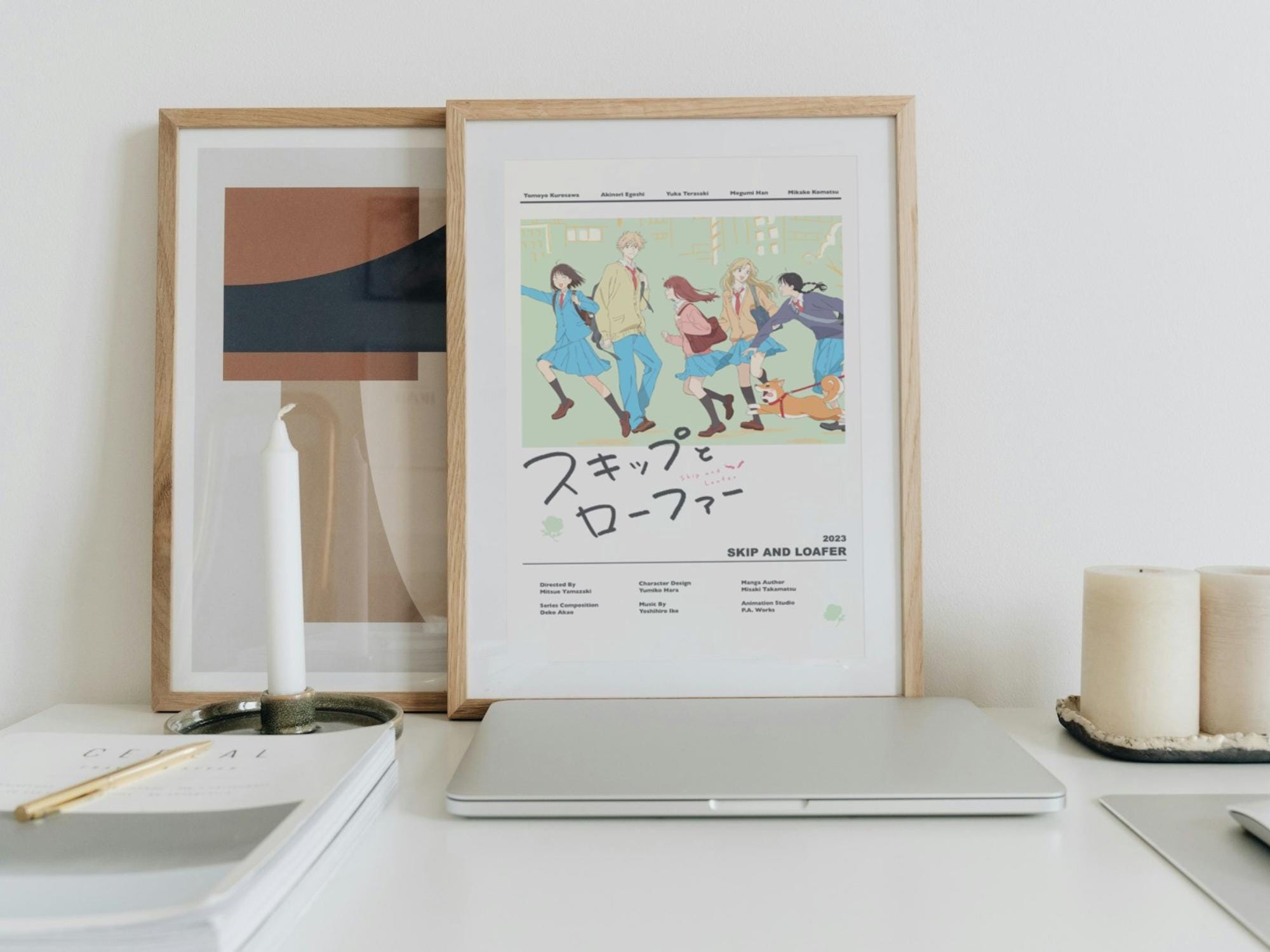 Skip and Loafer - Anime Poster - Printable Poster - Cozy Anime Art ...