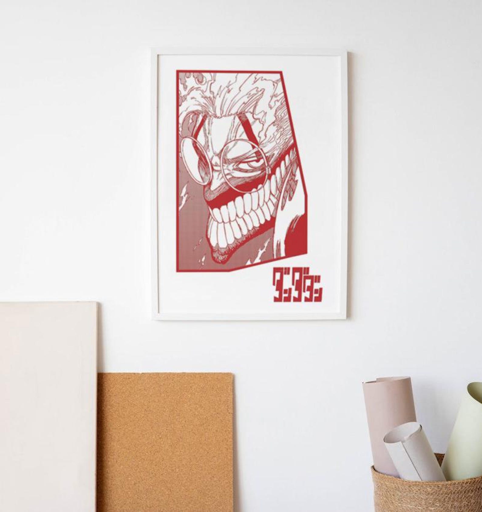 Dandadan Okarun Printable Manga Art Print Dandadan Minimalist Japnese ...